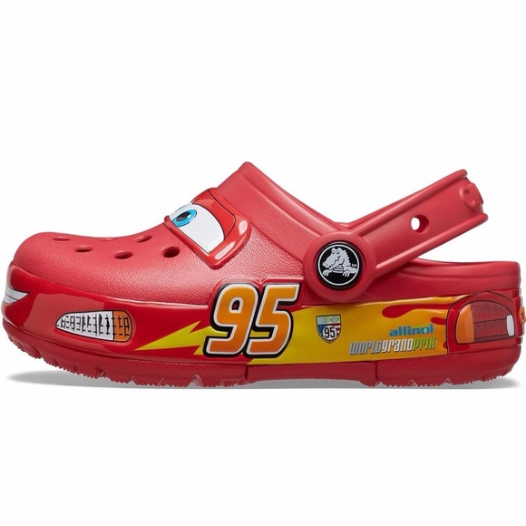 CROCS | Shoes | Disney Cars Red Lightning Mcqueen Clogs | Poshmark